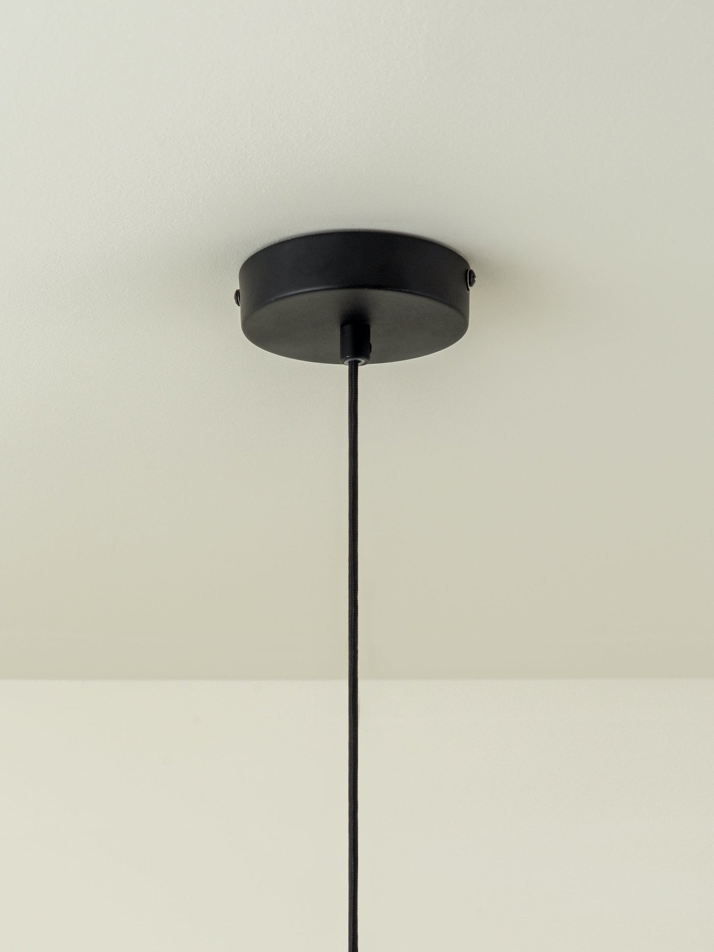 Capel - matt black drop cap lampholder kit | Lights & Lamps