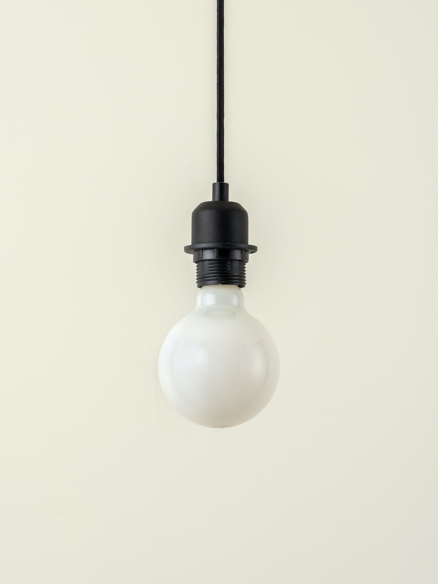 Capel - matt black drop cap lampholder kit | Lights & Lamps