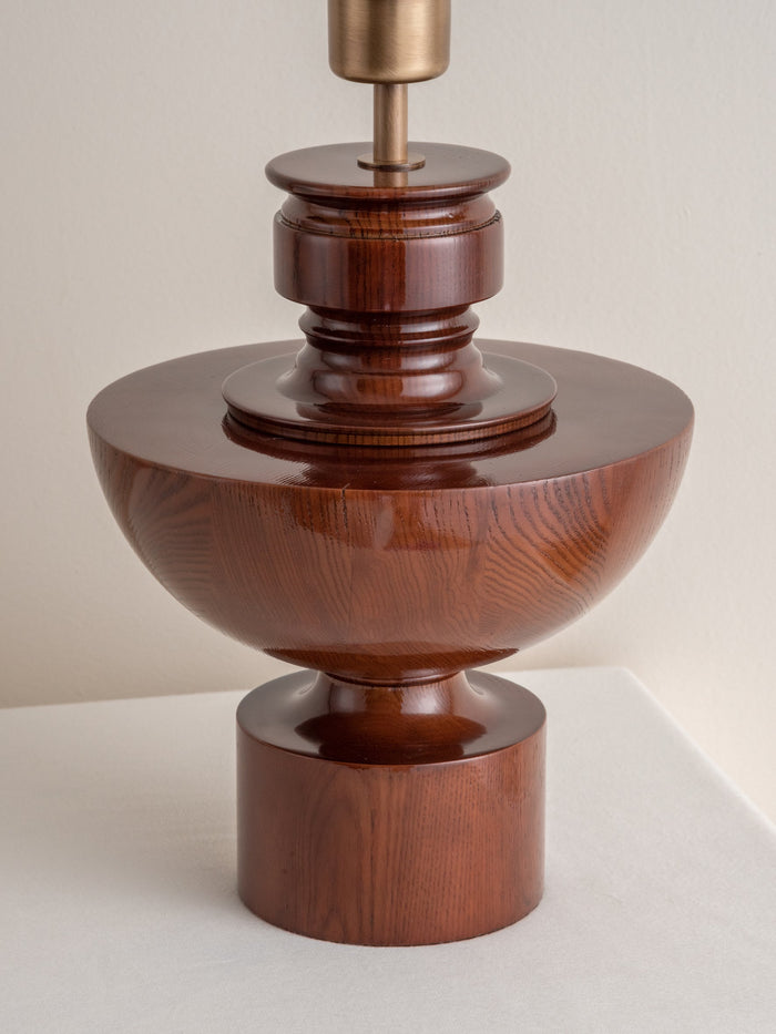 Edition 1.2 - spun wood table lamp - base only